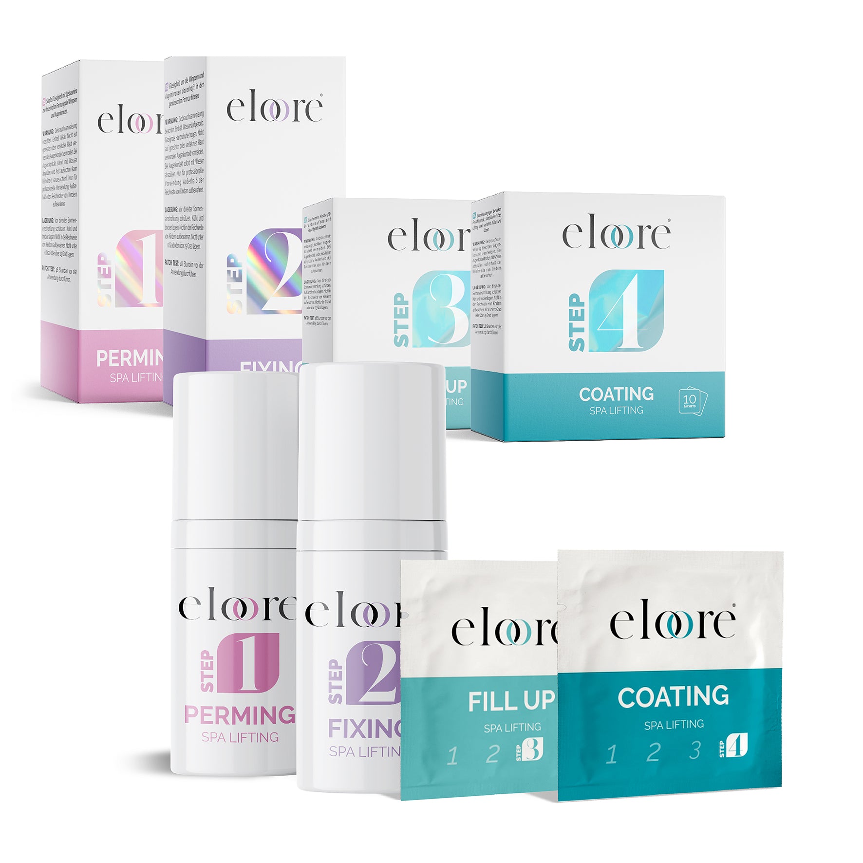 Korean Lash Lifting Set Hybrid – Cysteamine Airless + Sachets System ...